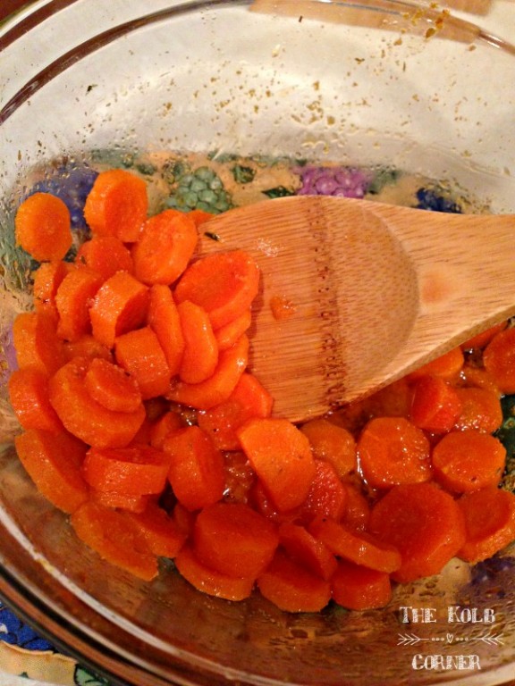 Easy Microwave Cooked Carrots - Domestically Creative