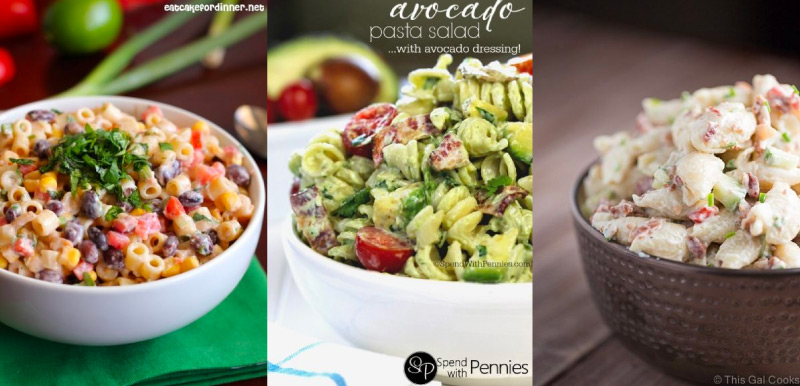 6 Cookout Ready Pasta Salad Recipes | Domestically Creative