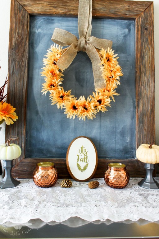 Mini Fall Home Tour - Domestically Creative