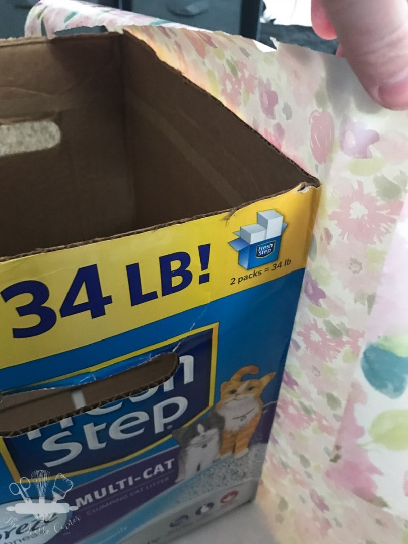 How to Upcycle Cardboard Boxes into Decorative Storage - Domestically ...