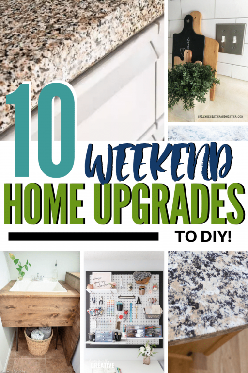Easy Weekend Home Upgrades - Domestically Creative