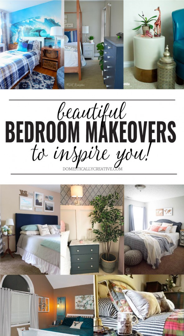 Beautiful Bedroom Makeovers - Domestically Creative