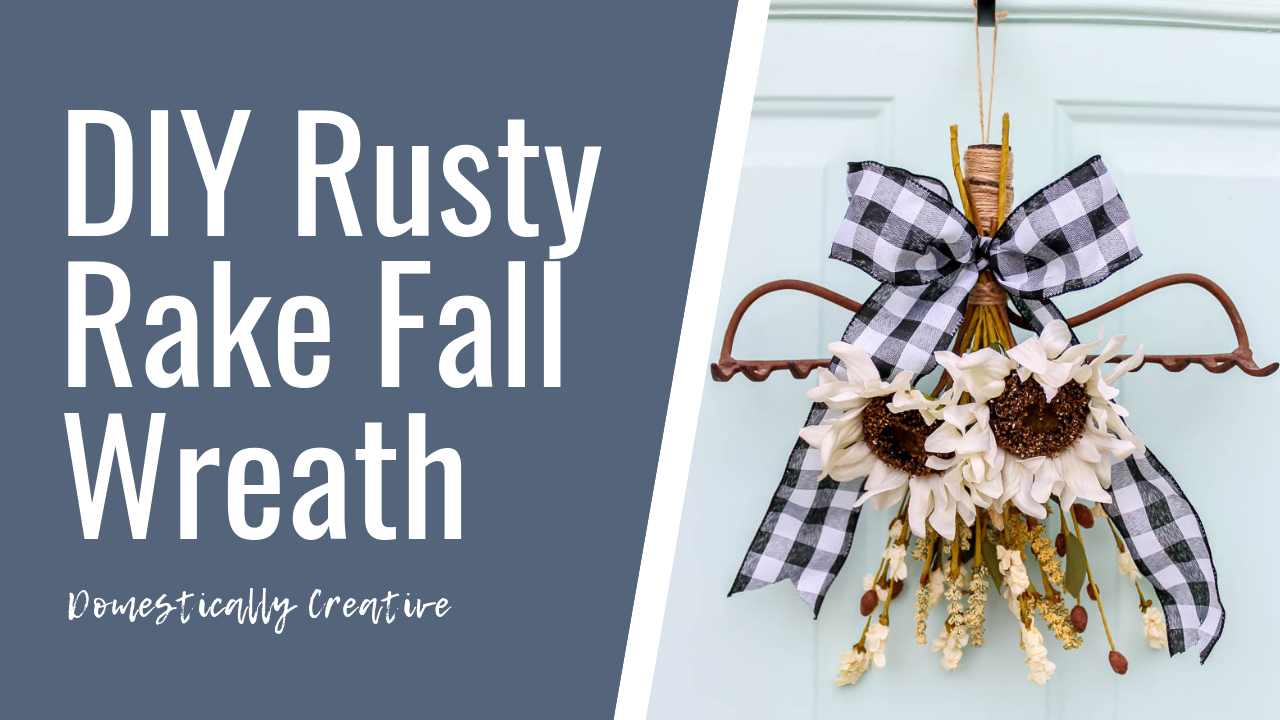 Rake Head Fall Wreath - Domestically Creative