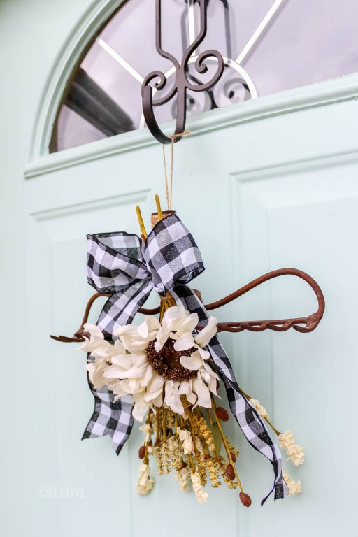 Rake Head Fall Wreath - Domestically Creative