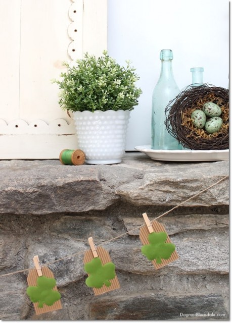 Fabulous Shamrock Shaped Crafts for St. Patrick's Day - Domestically ...