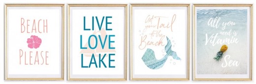 Free Summer Printables - Domestically Creative