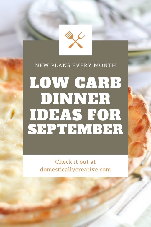 September Dinner Menu - Domestically Creative